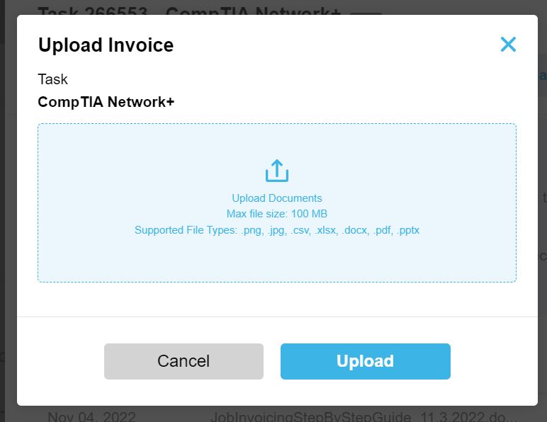 TTA Connect Help Center - Job Invoicing - TTA Connect Help Center